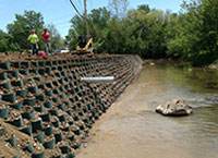 GEOWEB® Gravity & Reinforced Geocell Retaining Walls
