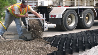 GEOWEB® – 3D Geocell Road Shoulder Stabilization