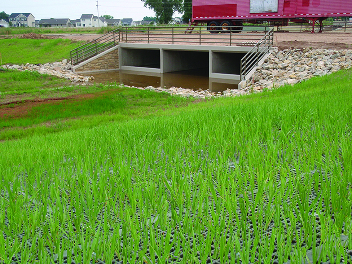 GEORUNNER® Scour Protection | Presto Geosystems