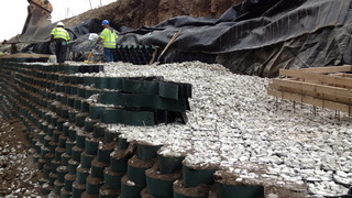 Soil Stabilization GEOWEB Geocell Installation