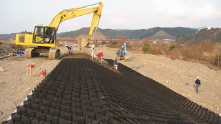 Soil Stabilization GEOWEB Geocell Installation