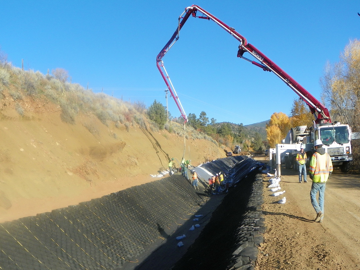 GEOWEB Channel Colorado Irrigation Canal | Presto Geosystems