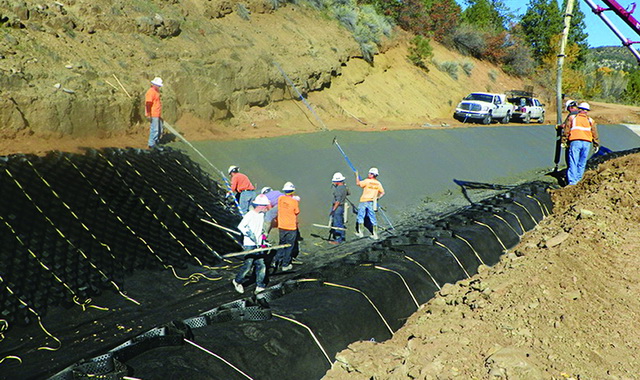 GEOWEB Channel Colorado Irrigation Canal | Presto Geosystems