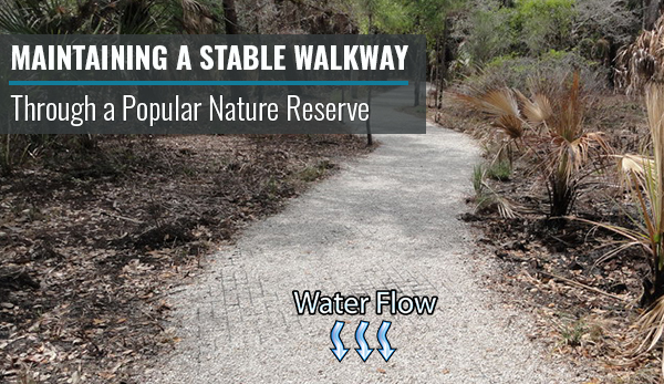 Permeable Trail Through Nature Reserve | Presto Geosystems
