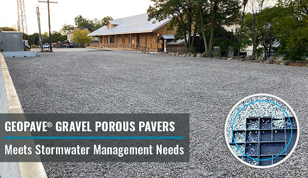 GEOPAVE® Gravel Porous Parking at a Different Strokes Restaurant ...