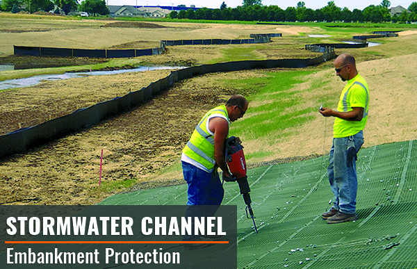 Stormwater Channel Embankment Protection | Presto Geosystems